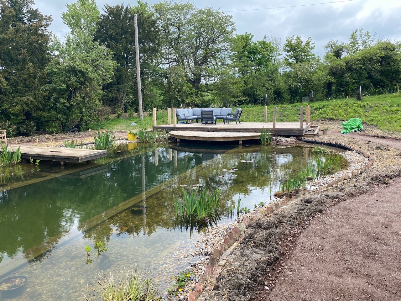 Industrial Pond Liners for Swimming Ponds